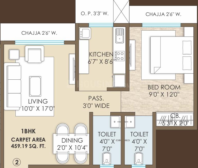 Siddhivinayak Unique Estate Type C Wing D in Mira Road East, Mumbai ...
