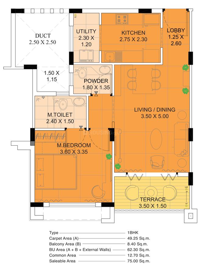 Ikigai Floor Plan Azossim, Goa