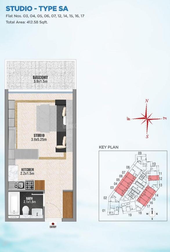 Danube Bayz Tower in Business Bay, Dubai - Price, Reviews & Floor Plan
