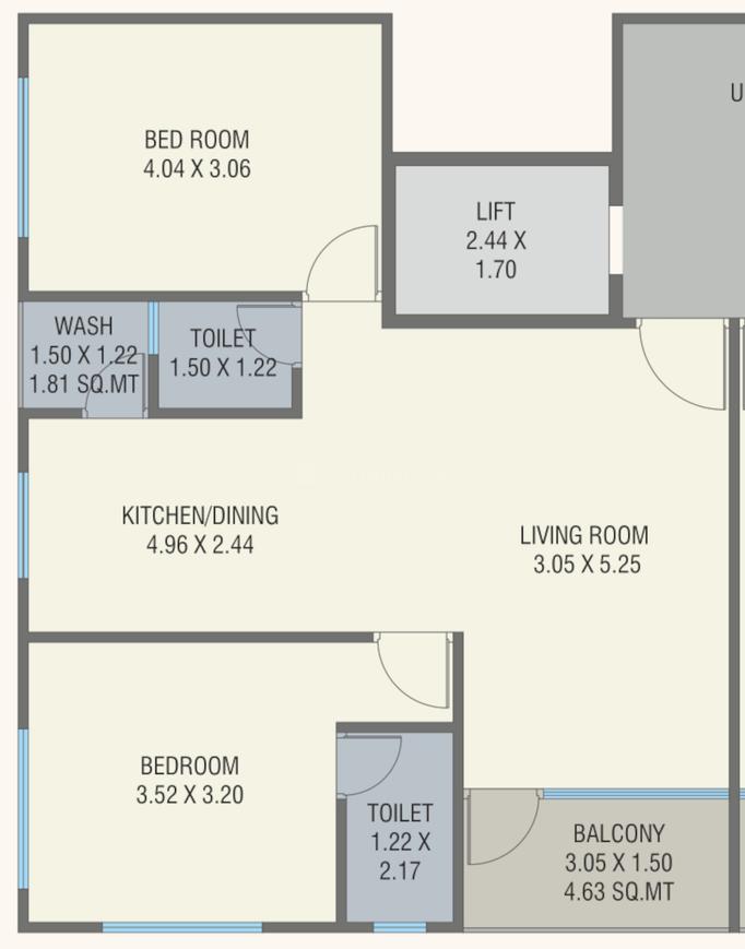 Shivangan Keshav Complex Floor Plan Karelibaug, Vadodara