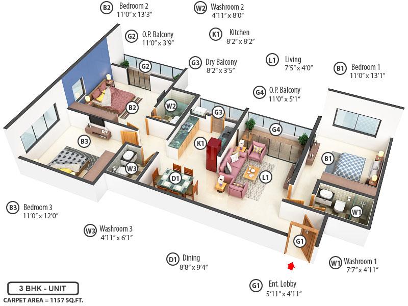 Parth Eurus in Pashan, Pune - Price, Reviews & Floor Plan