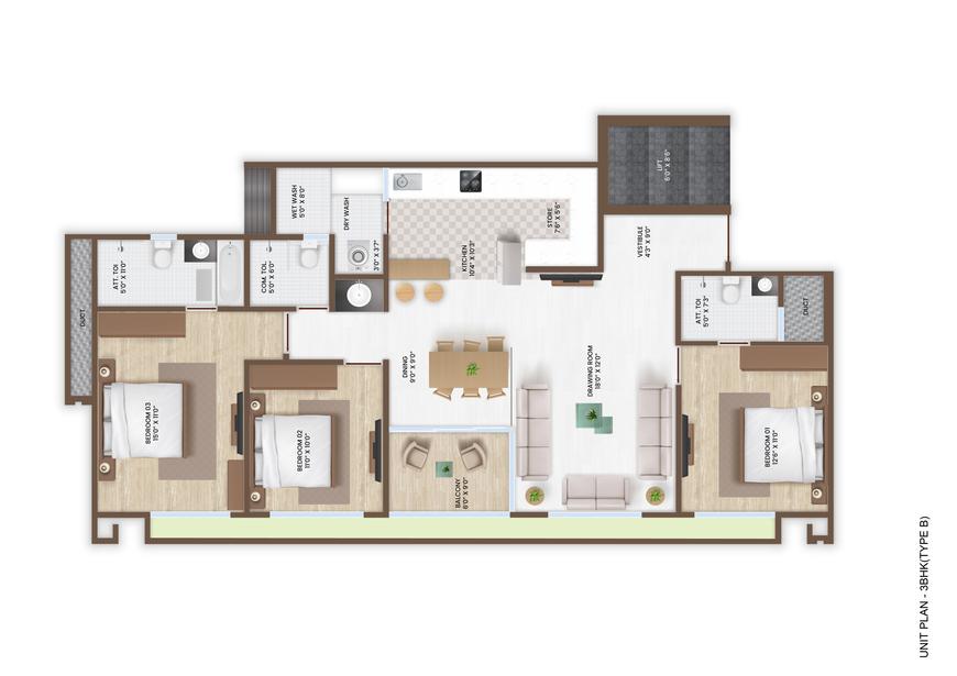 Omkar Buildcon Rivanta Aurovile in Sargasan, Gandhinagar - Price ...