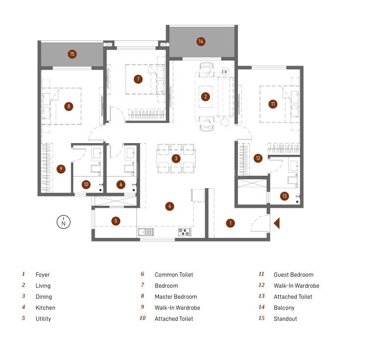Spectra Parijatha in Whitefield, Bangalore - Price, Reviews & Floor Plan