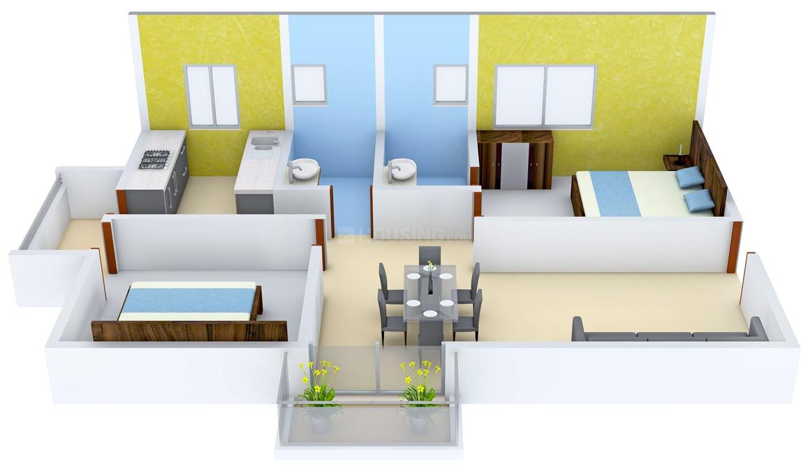 Myhna Maple Floor Plan Varthur, Bangalore