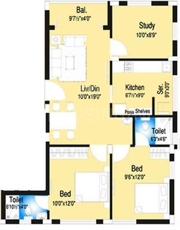 DABC Begonia in Ponmar, Chennai - Price, Reviews & Floor Plan