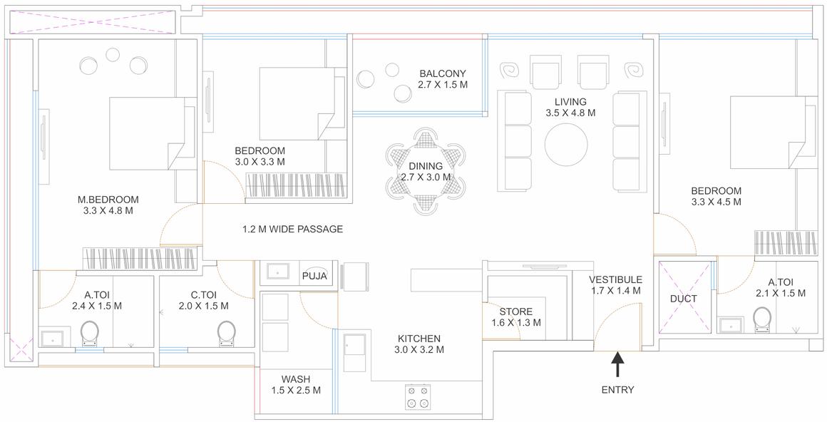 Tremont in Vaishno Devi Circle, Ahmedabad - Price, Reviews & Floor Plan