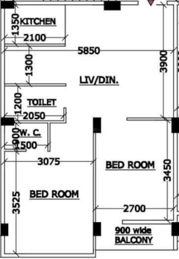 Aakar Siddhi Vinayak Heights Floor Plan Nagerbazar, Kolkata