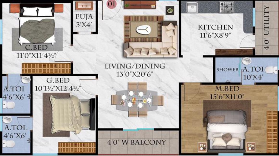 Sripradha Gopala Golukulam in Kothapet, Hyderabad - Price, Reviews ...