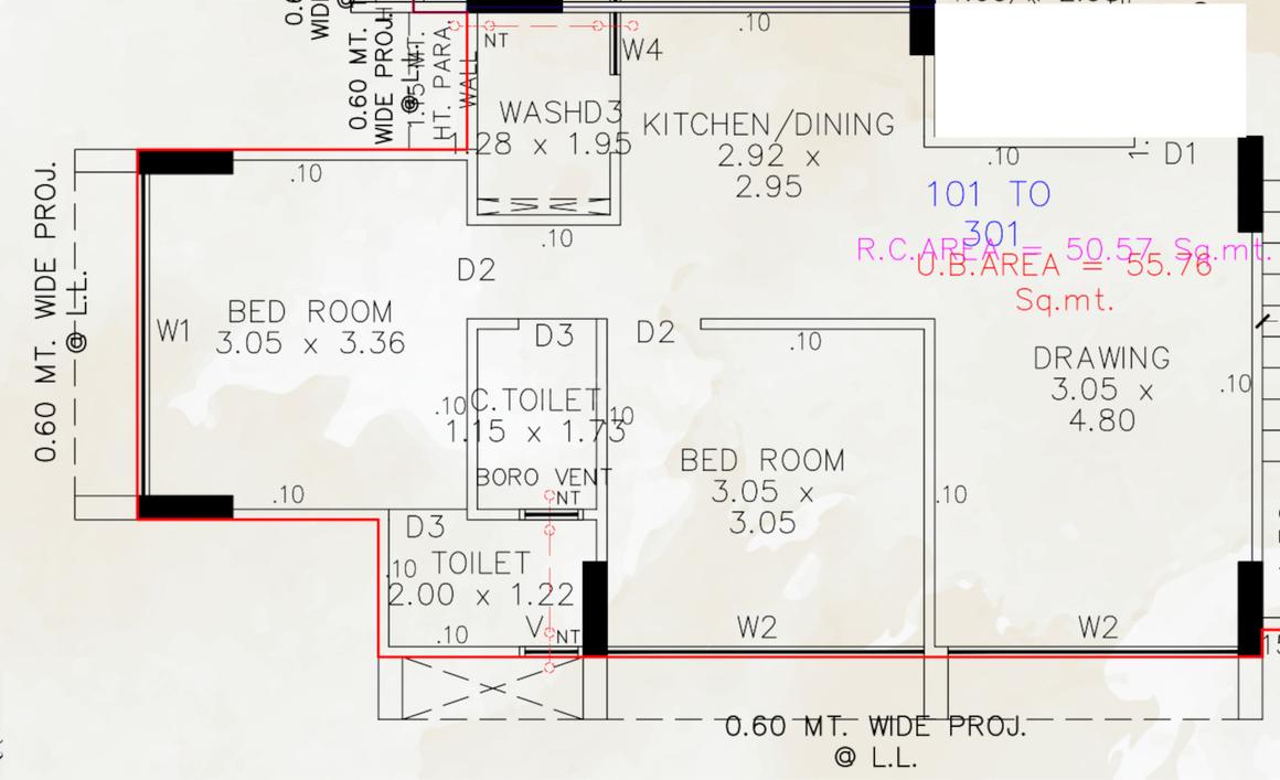 Shiv Green Floor Plan Ghuma, Ahmedabad