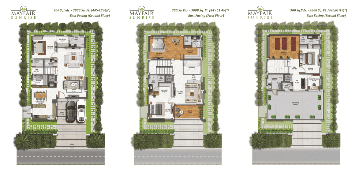 Greenmark Mayfair Sunrise Floor Plan Velimela, Hyderabad