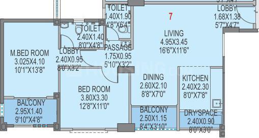 Eden Garden Tathawade Floor Plan Tathawade, Pune