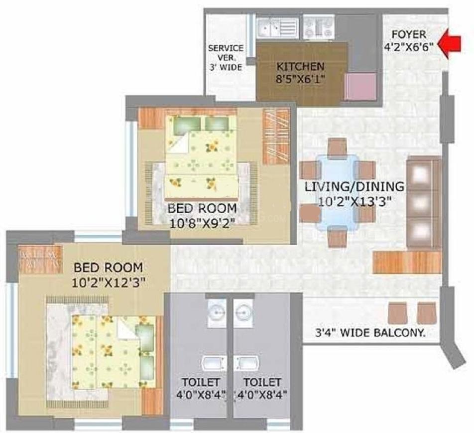 Keventer Rishra in Rishra, Hooghly - Price, Reviews & Floor Plan