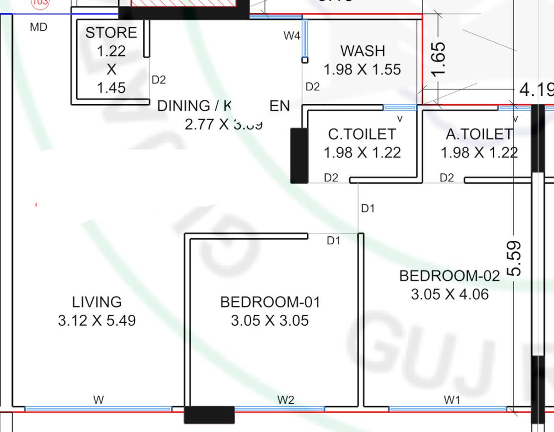 Shrungal Nirvana Floor Plan Udhna Zone, Surat