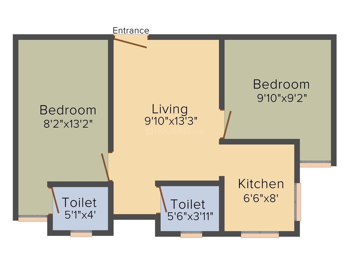 Kavin Homes Floor Plan Tambaram, Chennai