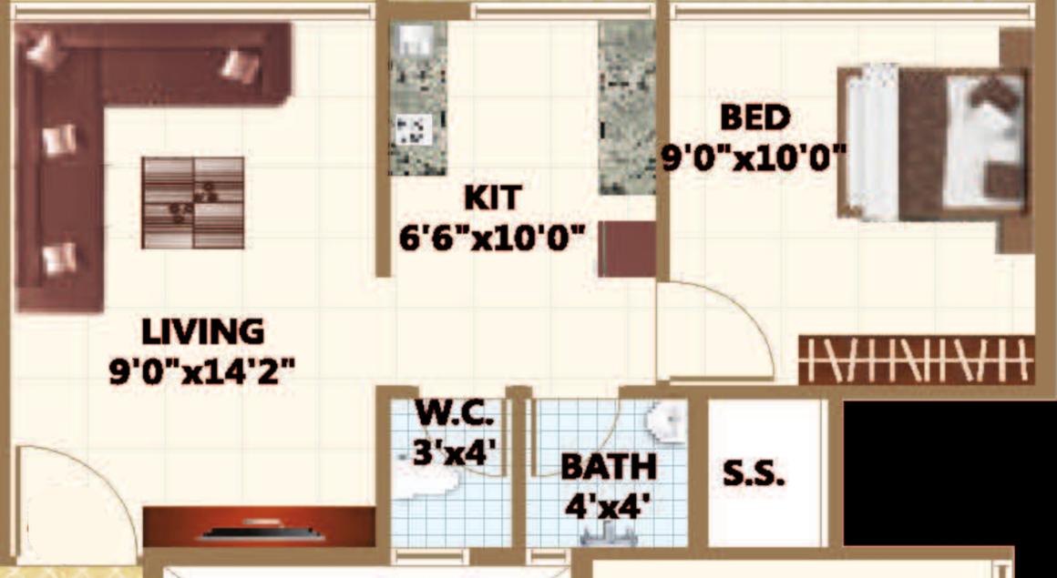 Geo Bhaveshwar Oasis Floor Plan Ulwe, Navi Mumbai