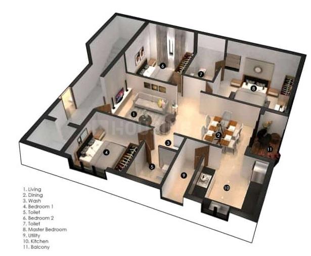 Prasan Westin in KK Nagar, Chennai - Price, Reviews & Floor Plan