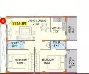 Mahaveer Marvel in Bommanahalli, Bangalore - Price, Reviews & Floor Plan