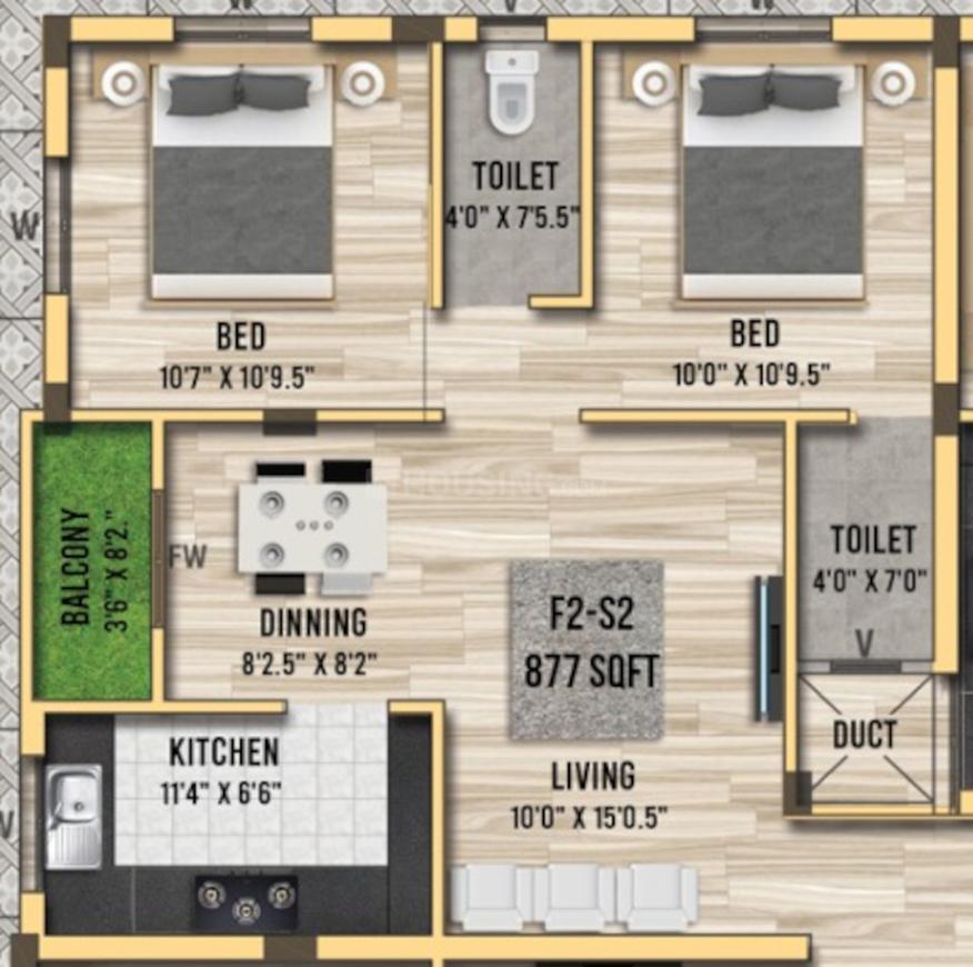 Gk Tharun Enclave Floor Plan Adambakkam Chennai