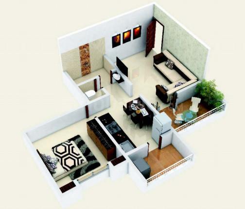 Ashtavinayak City Floor Plan Fursungi, Pune