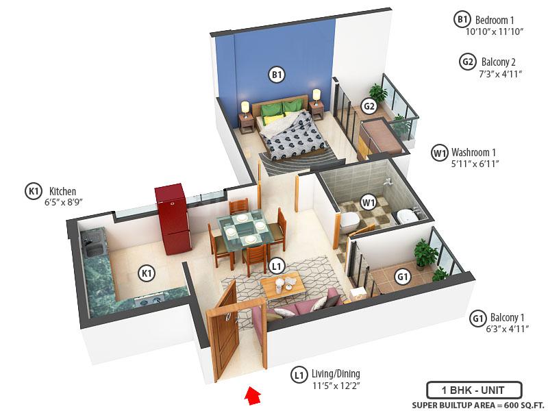 Rohit Grand Floor Plan Guramba, Lucknow