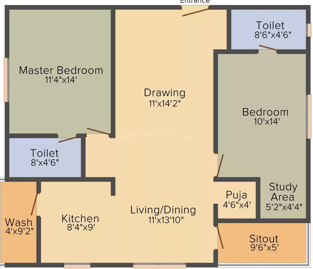 Sai Trans Elite Floor Plan Adibatla, Hyderabad