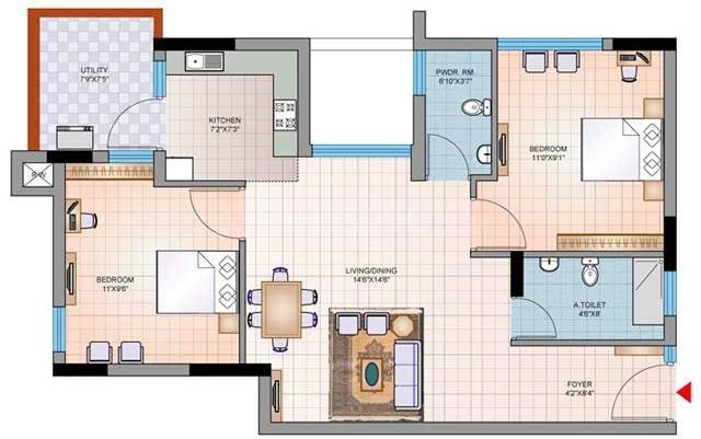 Mantri Synergy 2 in Padur, Chennai - Price, Reviews & Floor Plan