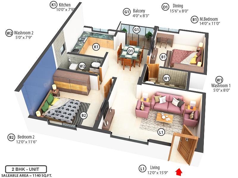 Pariwar Wise Palmsprings in Harlur, Bangalore - Price, Reviews & Floor Plan