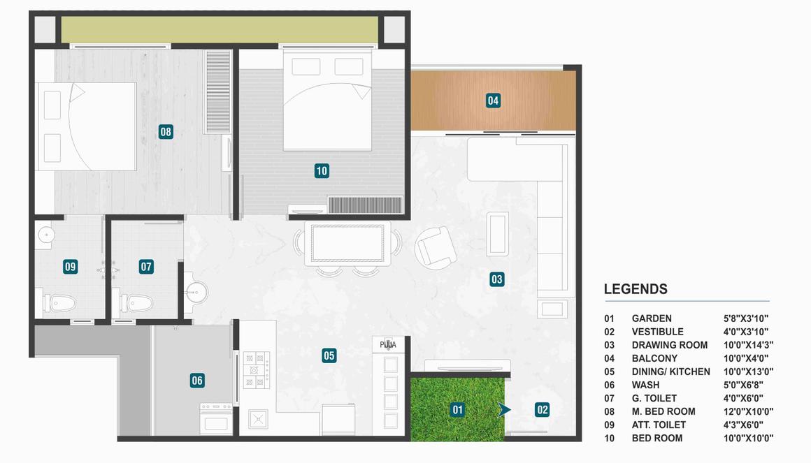 Sadguru Air in Vinzol, Ahmedabad - Price, Reviews & Floor Plan