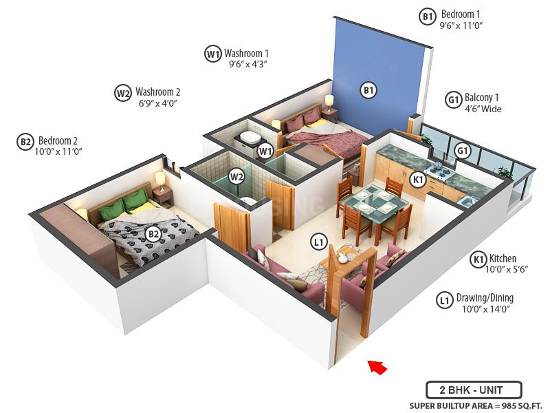 Trinity Grand in Noida Extension, Noida - Price, Reviews & Floor Plan