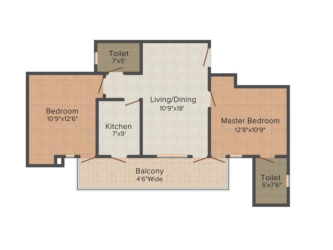 TDI Espania Heights Floor Plan Nangal Khurd, Sonipat