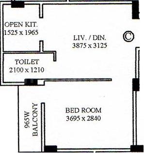 Digi Shree Floor Plan Dum Dum Cantonment, Kolkata