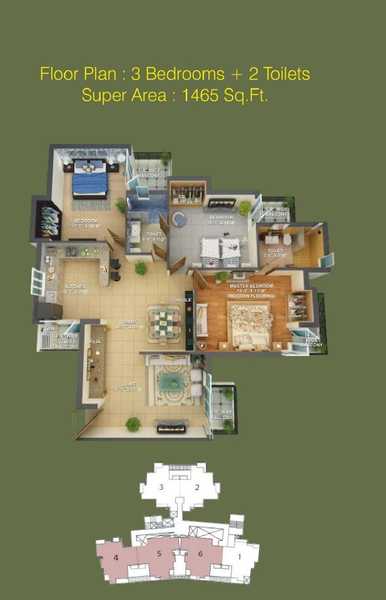 Sikka Kaamna Greens in Sector 143, Noida - Price, Reviews & Floor Plan