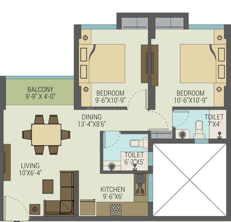 Embee Delight Floor Plan Kadamtala, Siliguri