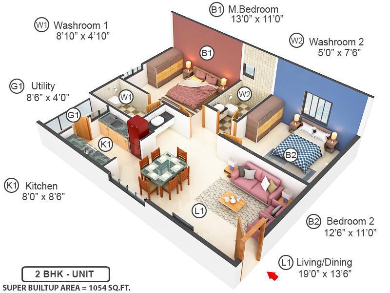 Jayani Paradise in Mahadevapura, Bangalore - Price, Reviews & Floor Plan