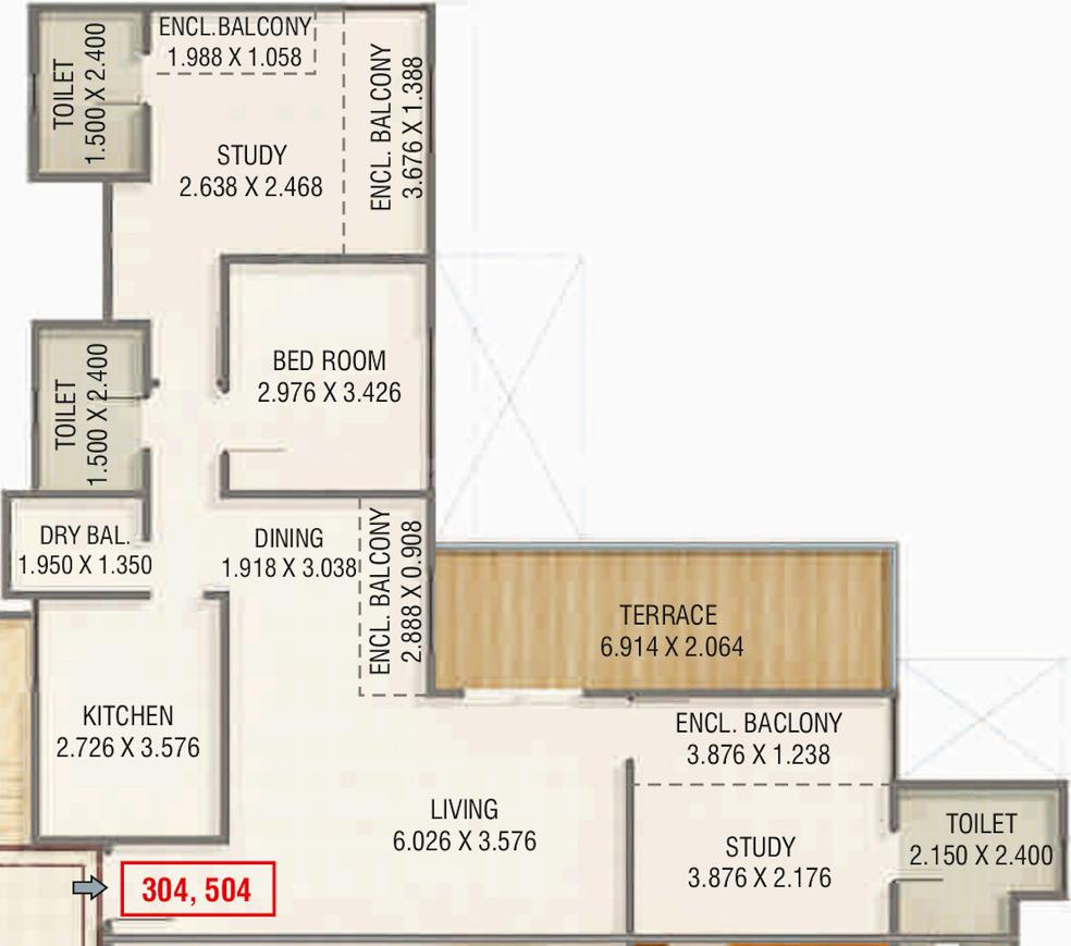 Kumar Peninsula C in Pashan, Pune - Price, Reviews & Floor Plan