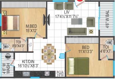 Urban Scape USD Arcade Floor Plan Gundlapochampalli, Hyderabad