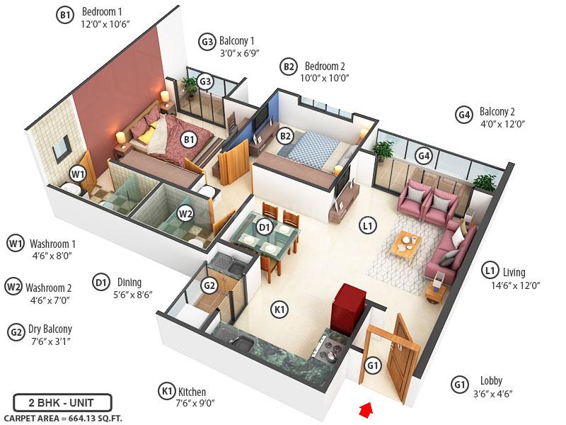 Nisarg Royal Square in Moshi, Pune - Price, Reviews & Floor Plan