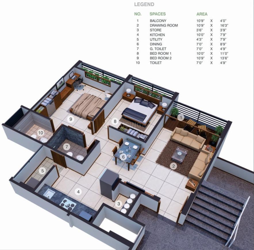 Royal Ganesh Royal in Ognaj, Ahmedabad - Price, Reviews & Floor Plan