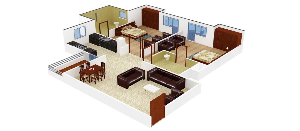 Gaursons Hi Tech Gaur Homes Floor Plan Govindpuram, Ghaziabad