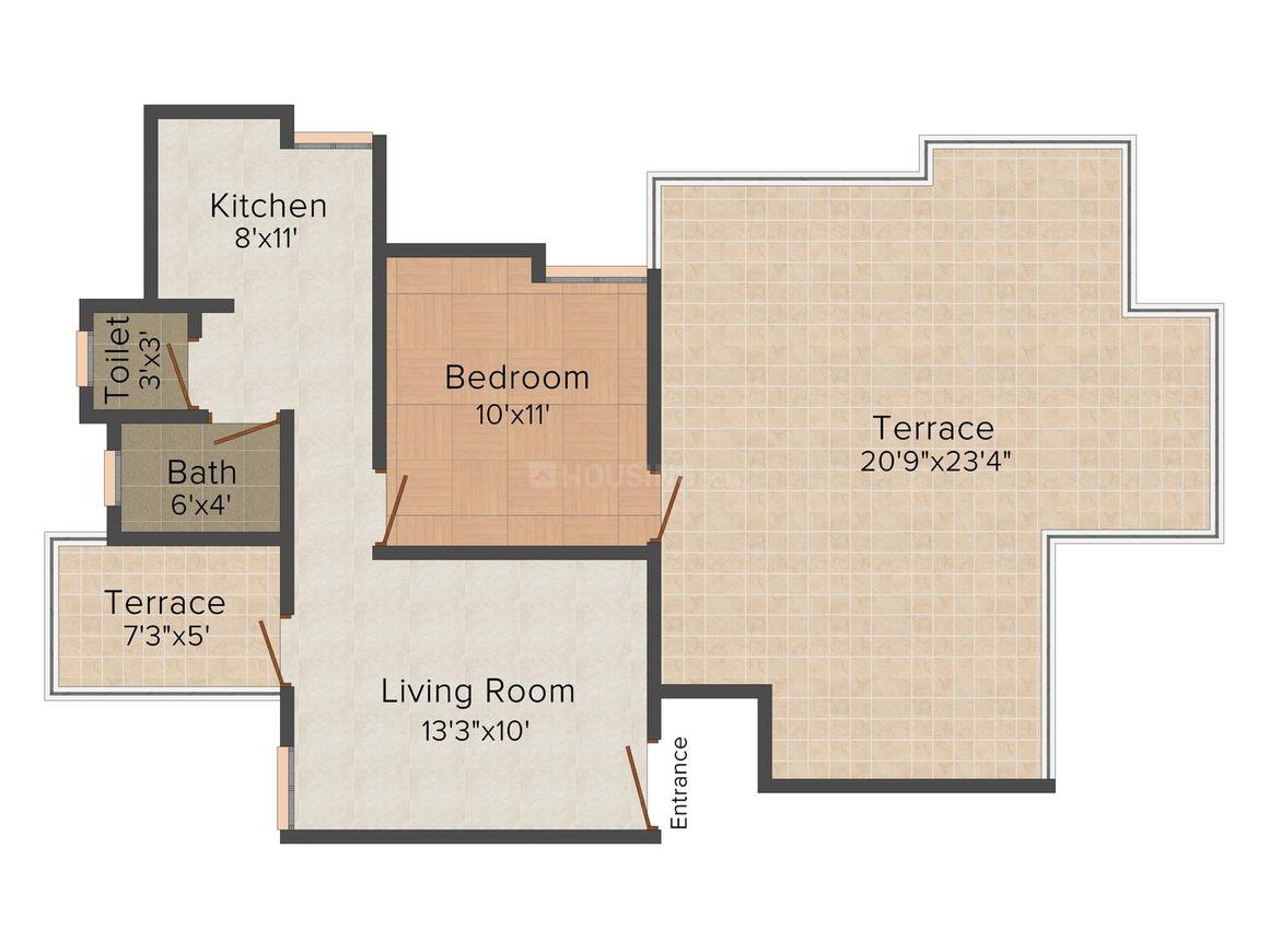 Pentagon Pearl Floor Plan Wagholi, Pune