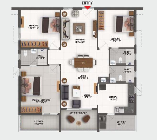 Origin Amogha in Velimela, Hyderabad - Price, Reviews & Floor Plan