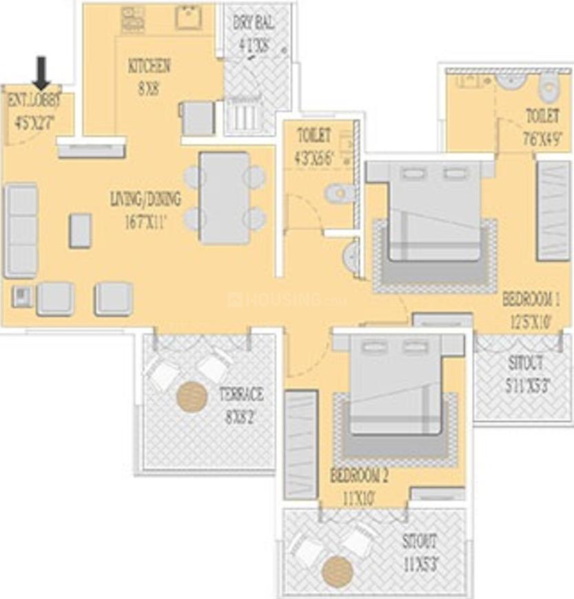 Mittal Sun City Ambegaon Floor Plan Ambegaon Budruk, Pune