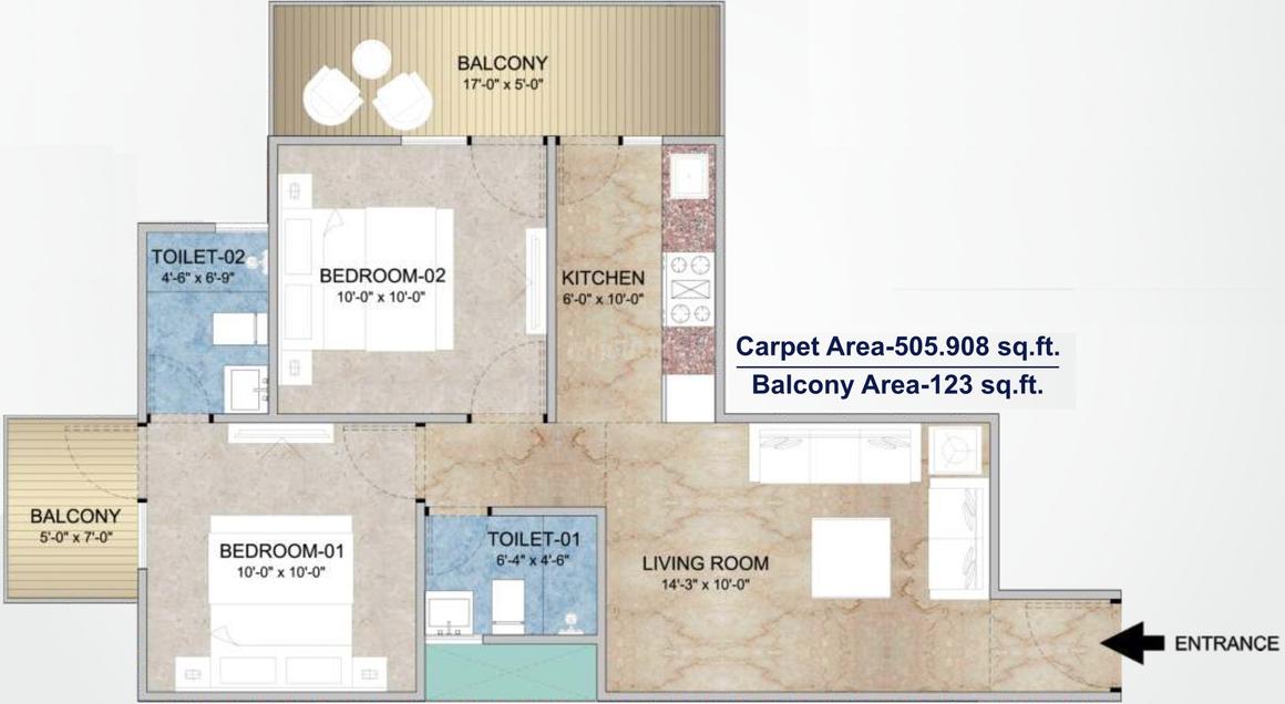 Adore Happy Homes Grand in Sector 85, Faridabad - Price, Reviews ...