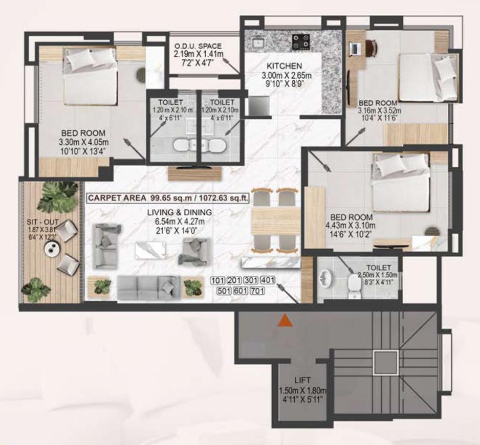 Angal Nilay Floor Plan Shivaji Nagar, Pune