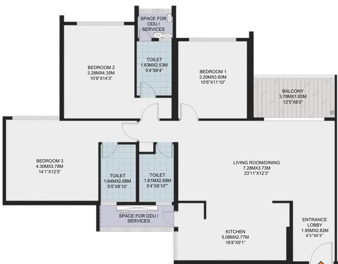 Malpani Soul Strings Wing B Floor Plan Pashan, Pune