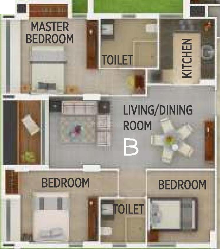 Orbit Cosmos in Tollygunge, Kolkata - Price, Reviews & Floor Plan