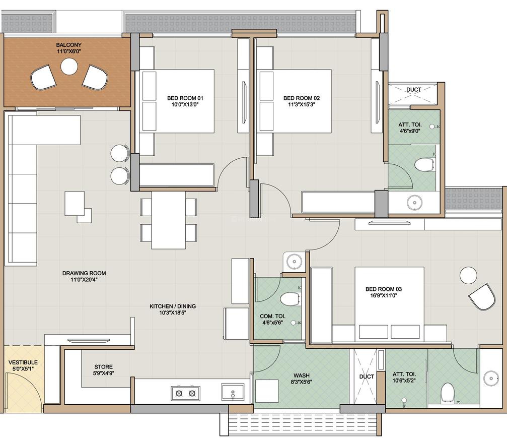 Swara Crystal in Sargasan, Gandhinagar - Price, Reviews & Floor Plan