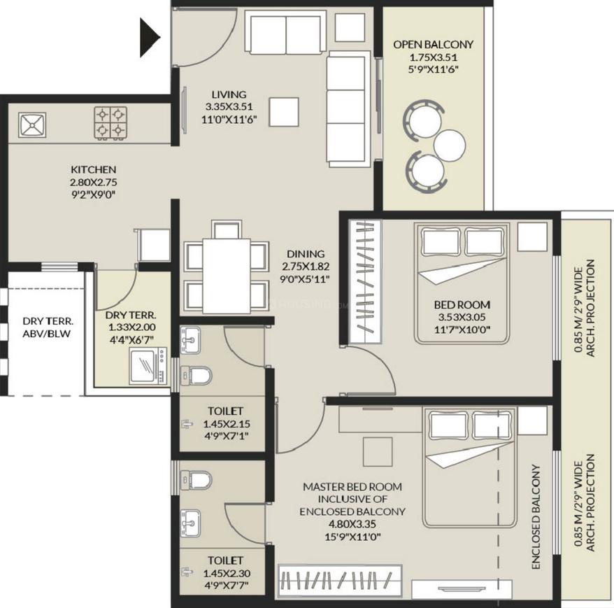 Arvind Elan in Kothrud, Pune - Price, Reviews & Floor Plan