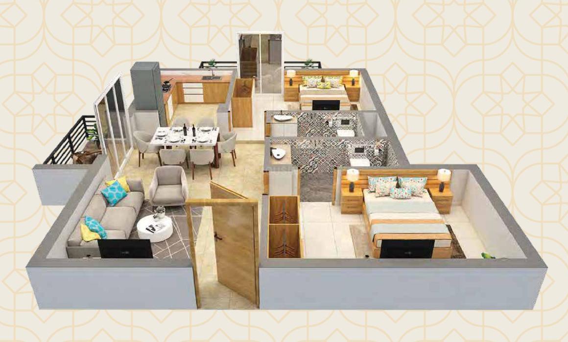 SRC Signature Floor Plan Trisulia, Cuttack