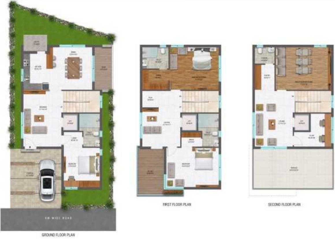 Surabhis Signature Villas Extension in Osman Nagar, Hyderabad - Price ...